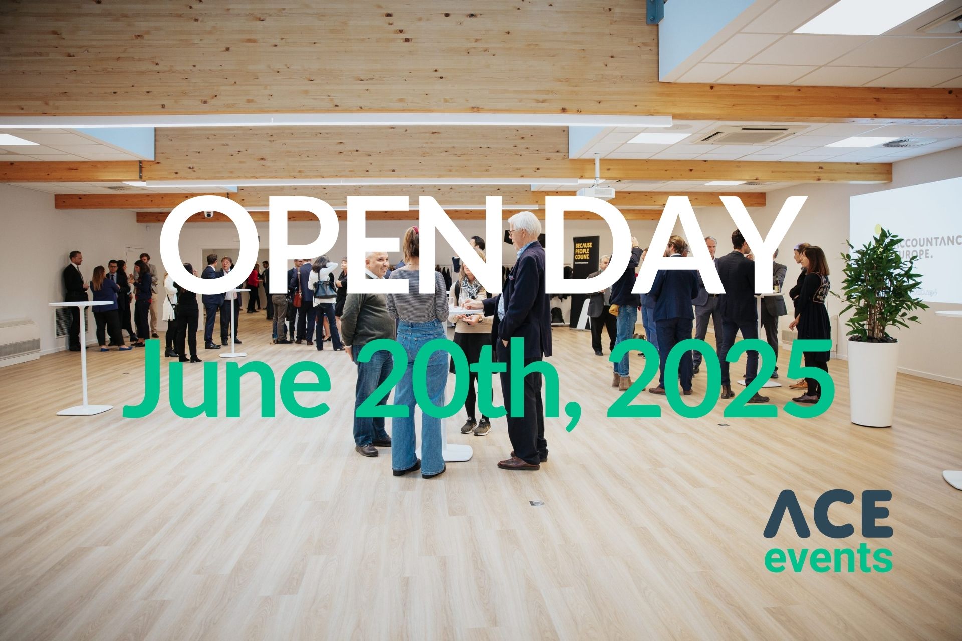 Visit ACE Events Brussels – Open Day June 20, 2025